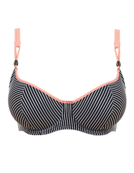 Freya Swim Horizon AS3846 Underwire Sweetheart Padded Bikini Swimwear Top